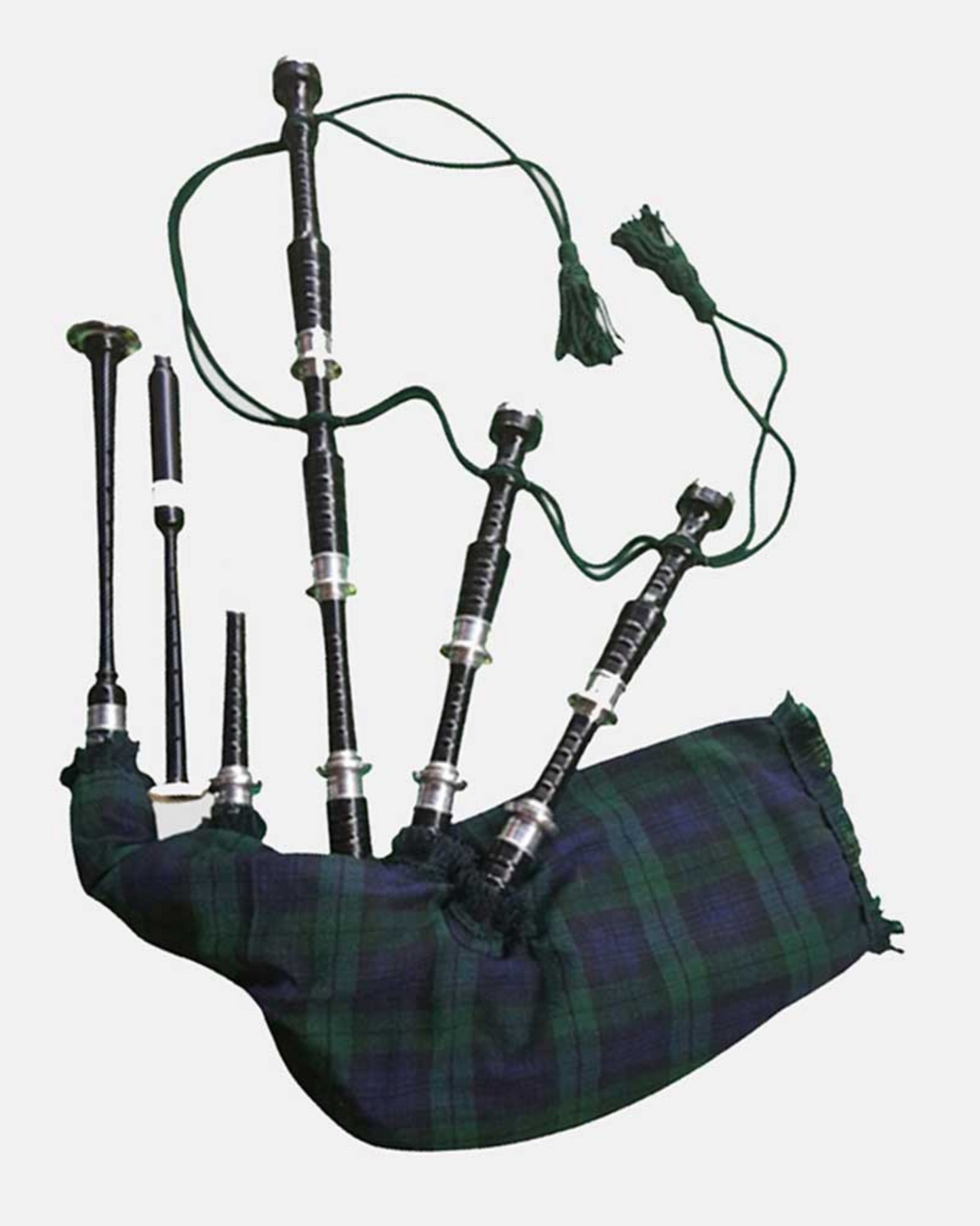 Scottish Black Watch Tartan Bagpipe On Sale - Modern Scottish Bagpipe ...